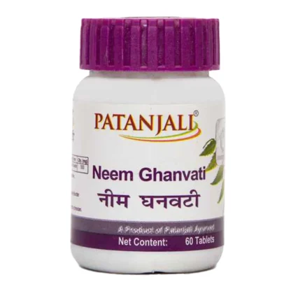 Patanjali Divya Neem Ghanvati 60 Tablets - Ayurveda products