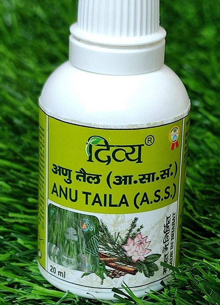 Patanjali Divya Anu Taila 20ml - Ayurveda products