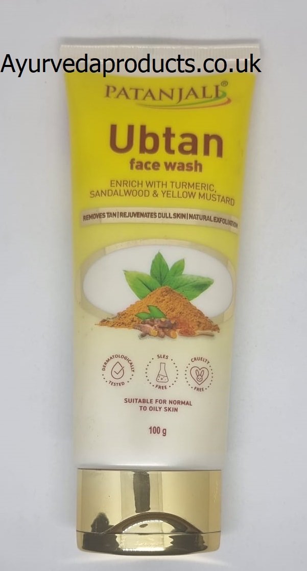 Patanjali Ubtan Face Wash 100gm - Ayurvedaproducts