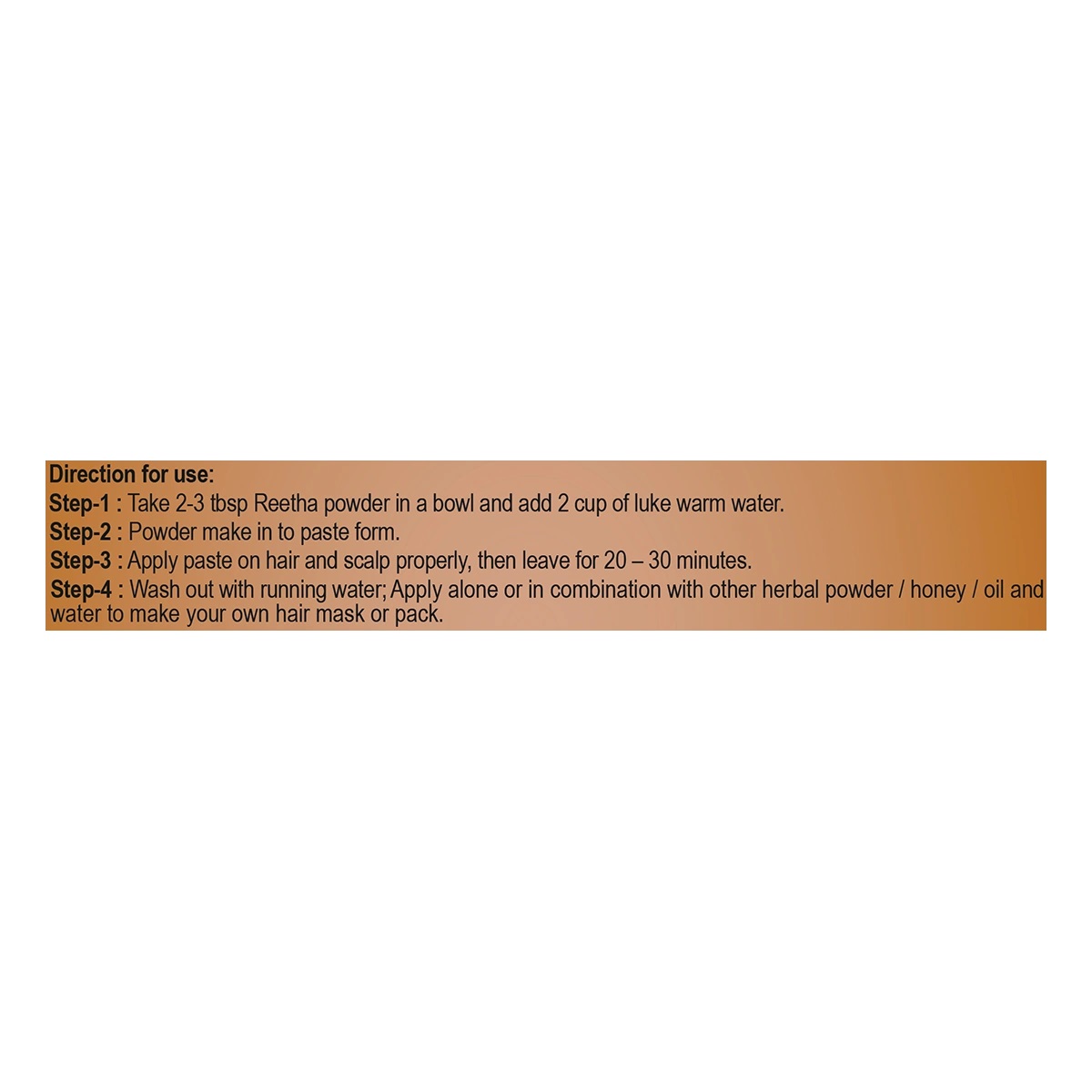 Patanjali Reetha Powder 100gm - Ayurvedaproducts