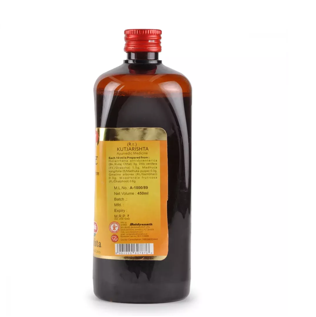 Baidyanath Kutajarishta 450ml - Ayurvedaproducts